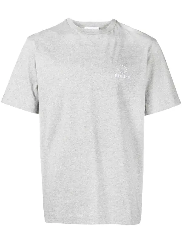 Études Studio Wonder Logo-print T-shirt - Grey
