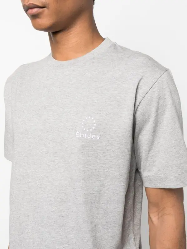 Études Studio Wonder Logo-print T-shirt - Grey