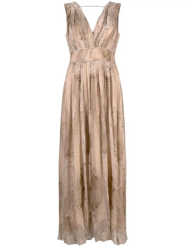 chinese dress ladies Mes Demoiselles Haida Dress Multicolor / 100% Viscose / 44