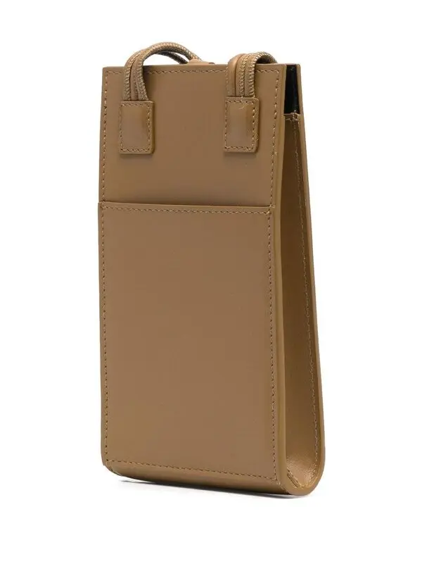 JIL SANDER Twisted Strap Leather Bag