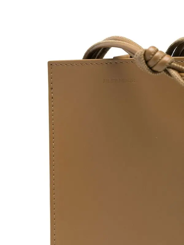JIL SANDER Twisted Strap Leather Bag