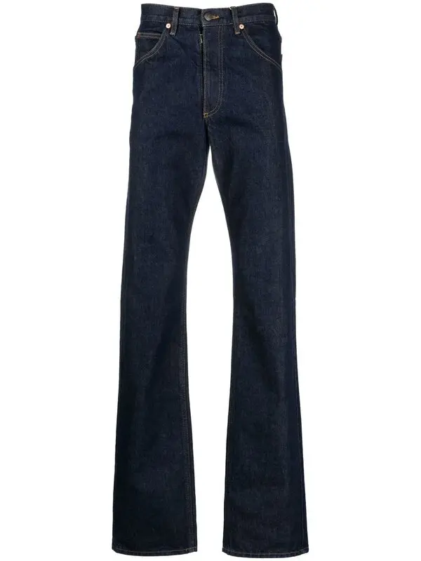 MAISON MARGIELA Mid-rise Straight-leg Jeans - Blue
