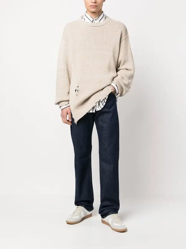 MAISON MARGIELA Mid-rise Straight-leg Jeans - Blue