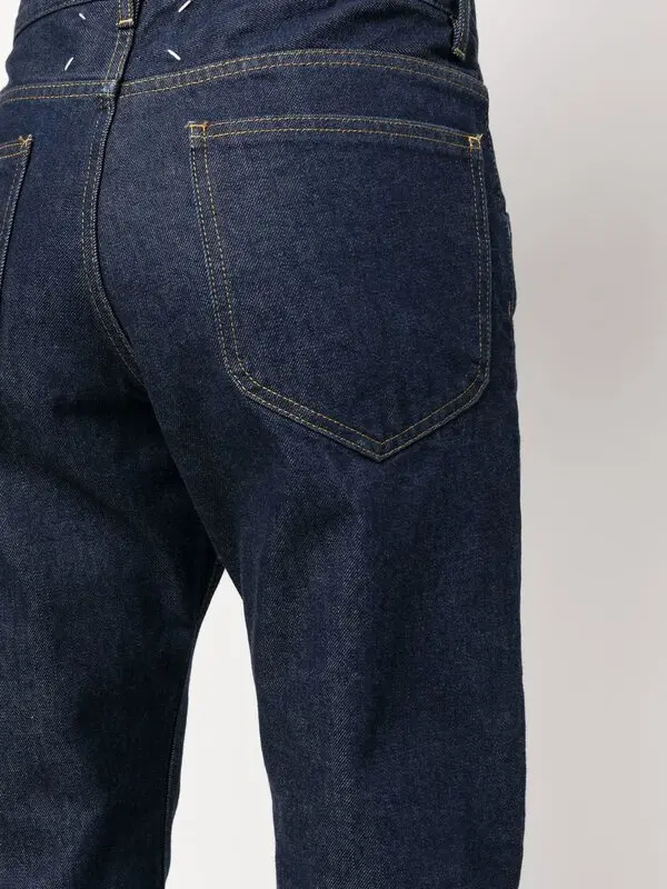 MAISON MARGIELA Mid-rise Straight-leg Jeans - Blue
