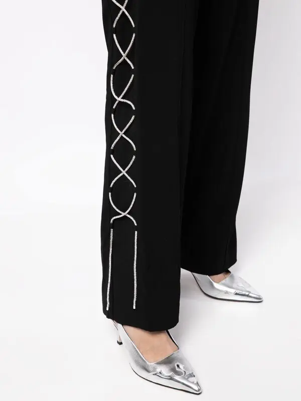 Giuseppe Di Morabito Lace-up Trousers