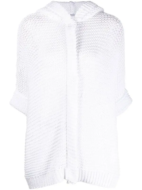 Brunello Cucinelli Chunky-knit Hooded Top