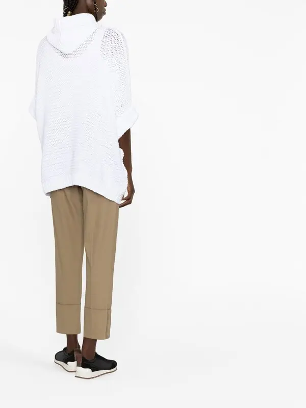Brunello Cucinelli Chunky-knit Hooded Top