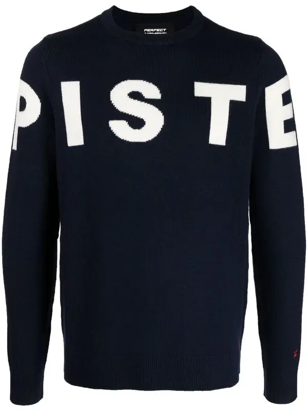 Perfect Moment Piste Two-tone Jumper - Blue