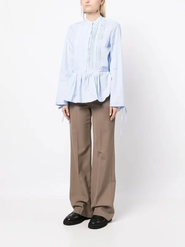 Aspesi Peplum Button-up Shirt