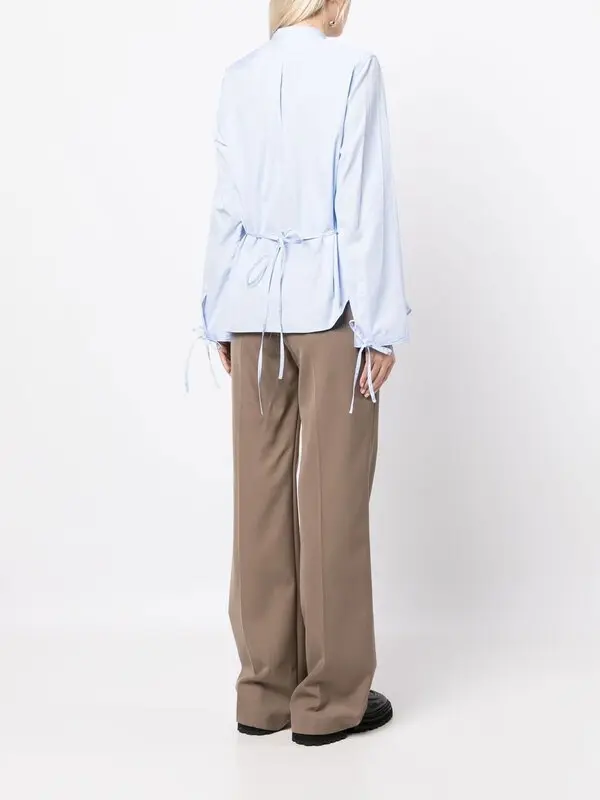 Aspesi Peplum Button-up Shirt