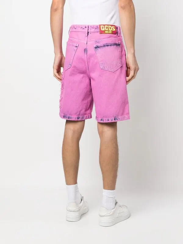Gcds Logo-patch Cargo Shorts