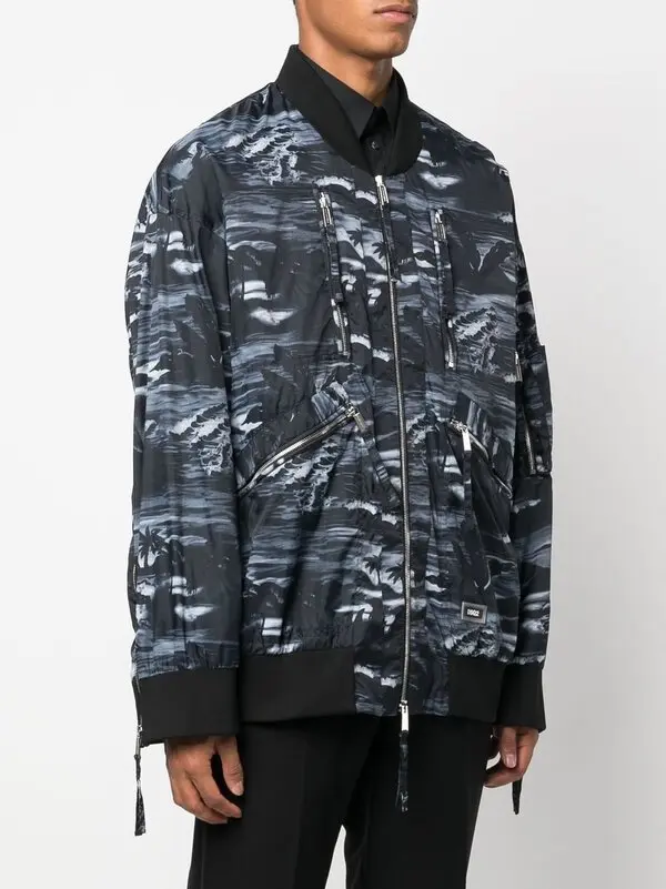 Dsquared2 Graphic-print Bomber Jacket