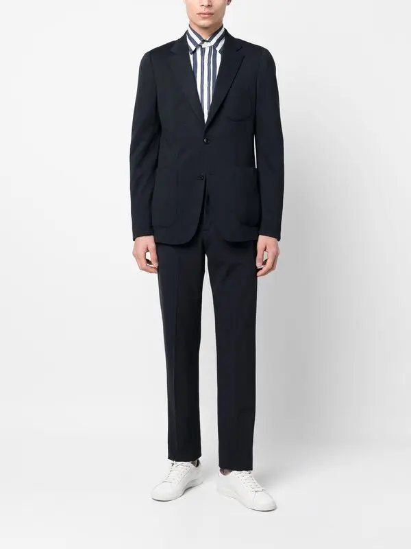 Canali Striped Button-up Shirt