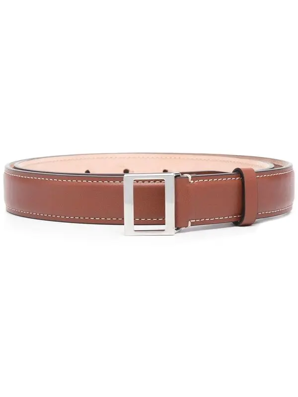 Acne Studios Buckle-fastening Leather Belt - Brown