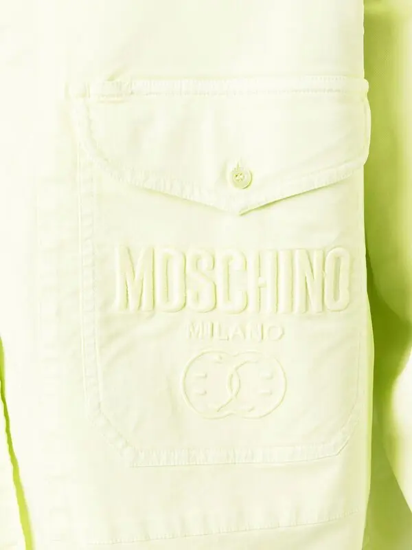 Moschino Embroidered-logo Detail Shirt