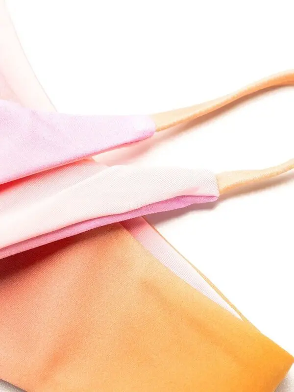 LOUISA BALLOU Gradient Bikini Bottom - Pink