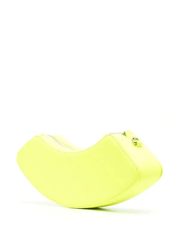 Gcds Comma Medium Shoulder Bag - Yellow