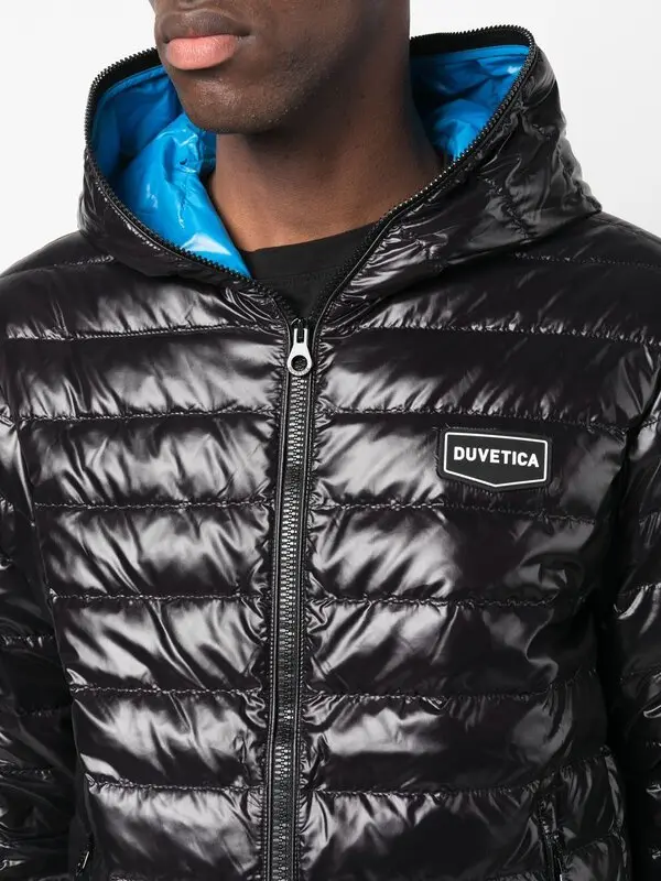 Duvetica Padded Down Jacket In Black - 43% Off | Editorialist