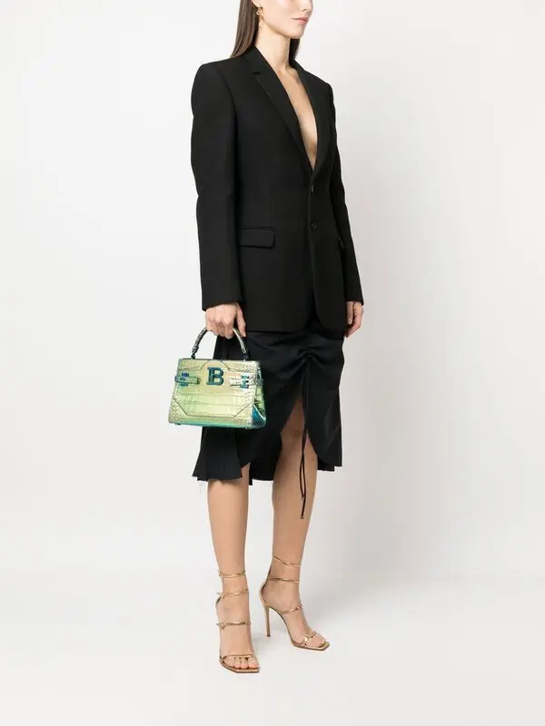 Balmain B-buzz 22 Iridescent Shoulder Bag