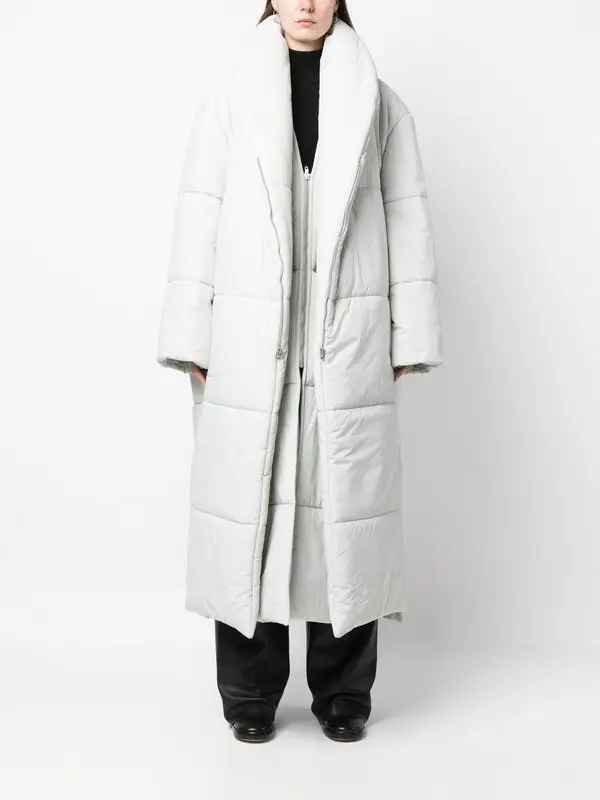HED MAYNER Wool Long Padded Coat