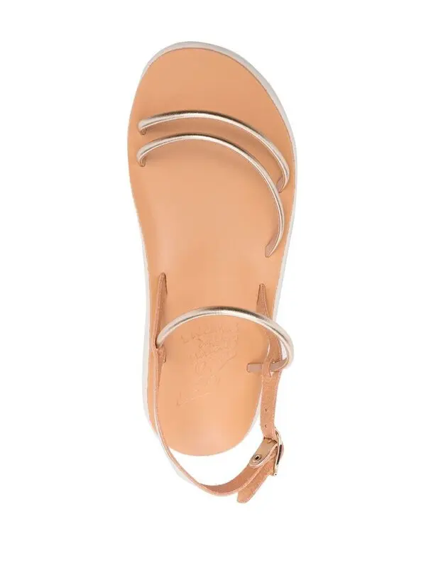 ANCIENT GREEK SANDALS Polis Metallic-strap Sandals
