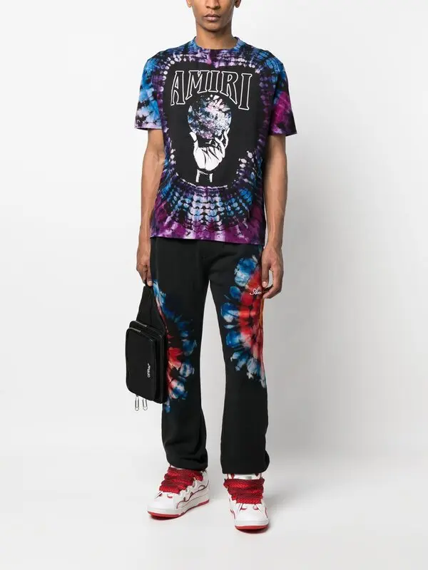 Amiri Tie-dye Cotton T-shirt