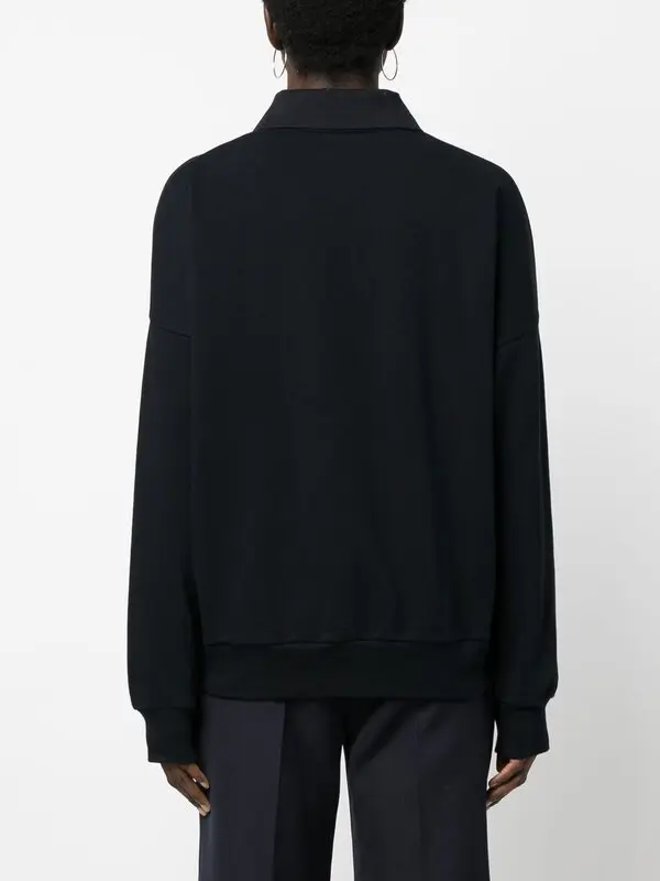 THE ROW Long-sleeved Polo Jumper