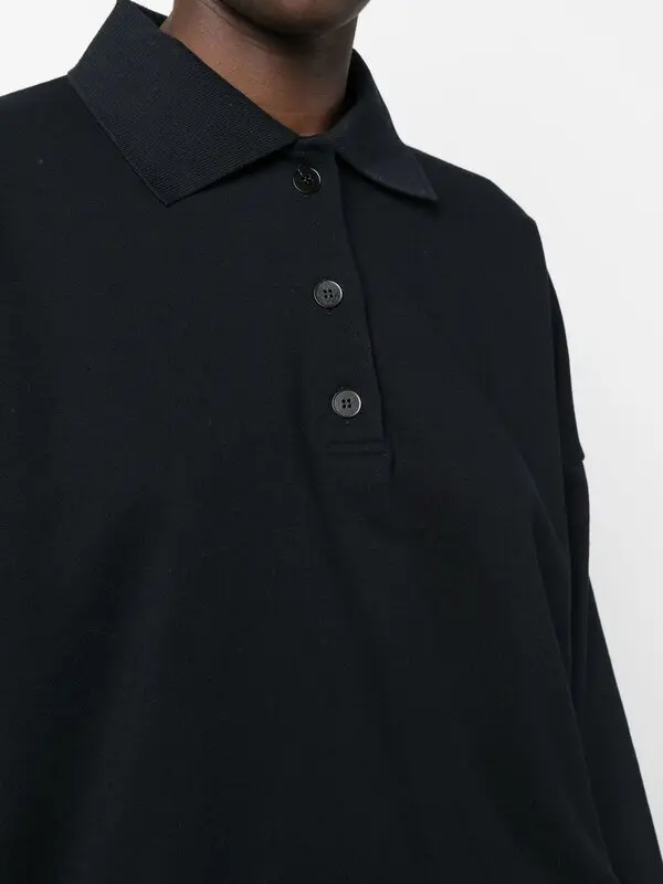 THE ROW Long-sleeved Polo Jumper