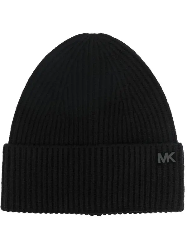 Michael Kors Logo-lettering Knitted Beanie