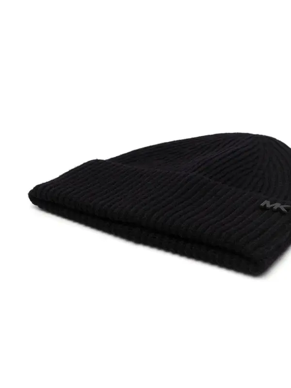 Michael Kors Logo-lettering Knitted Beanie