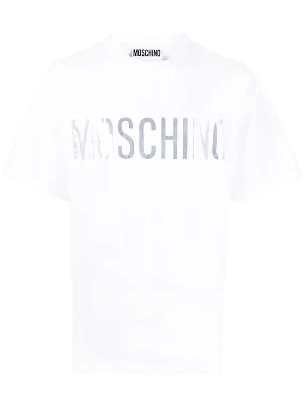 Moschino Cotton Logo-print T-shirt - White
