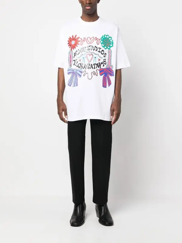 Acne Studios High-waisted Straight-leg Trousers