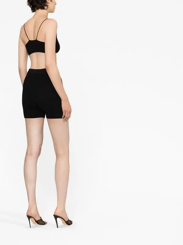 Jacquemus Knitted Bralette - Black