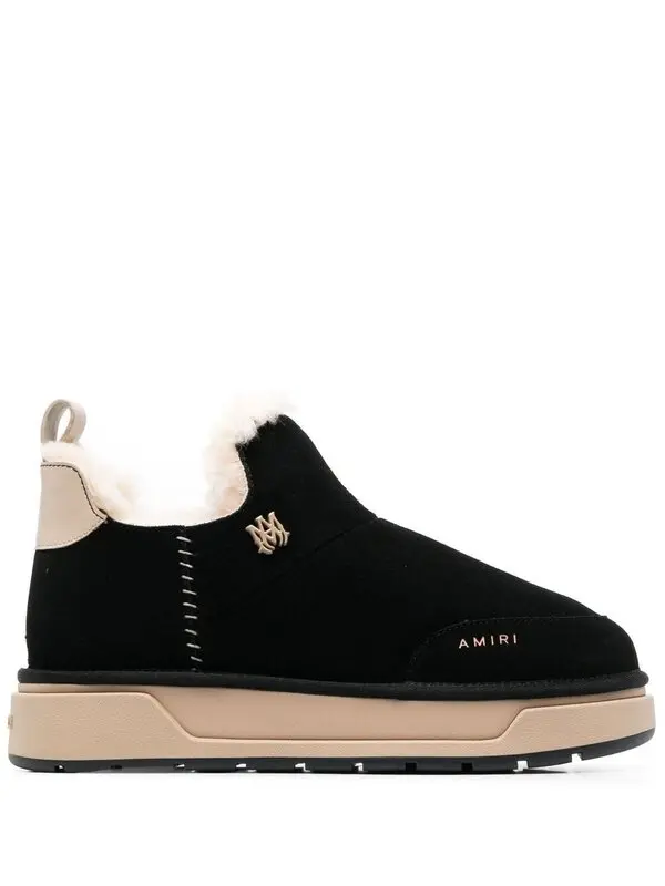 Amiri Malibu Shearling Ankle Boots