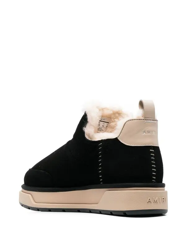 Amiri Malibu Shearling Ankle Boots