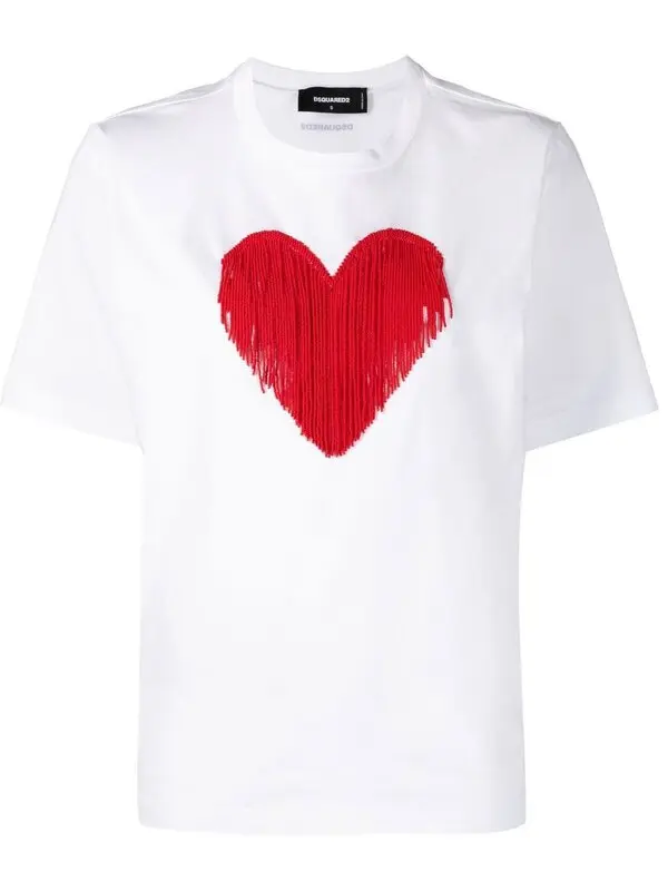 Dsquared2 Graphic-print T-shirt - White