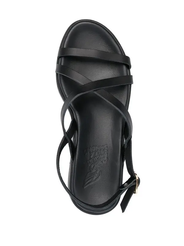 ANCIENT GREEK SANDALS Silia Slingback Sandals - Black