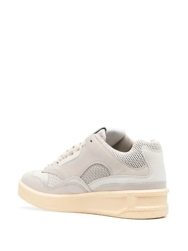 JIL SANDER Panelled Low-top Sneakers - Grey