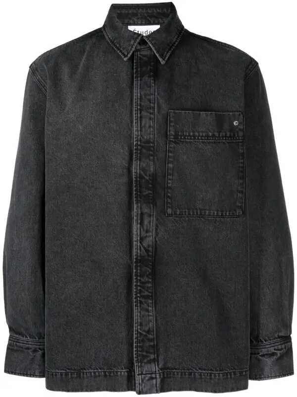 Études Studio Picture Denim Washed Shirt