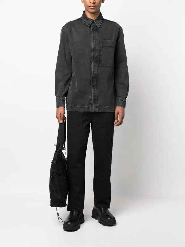 Études Studio Picture Denim Washed Shirt