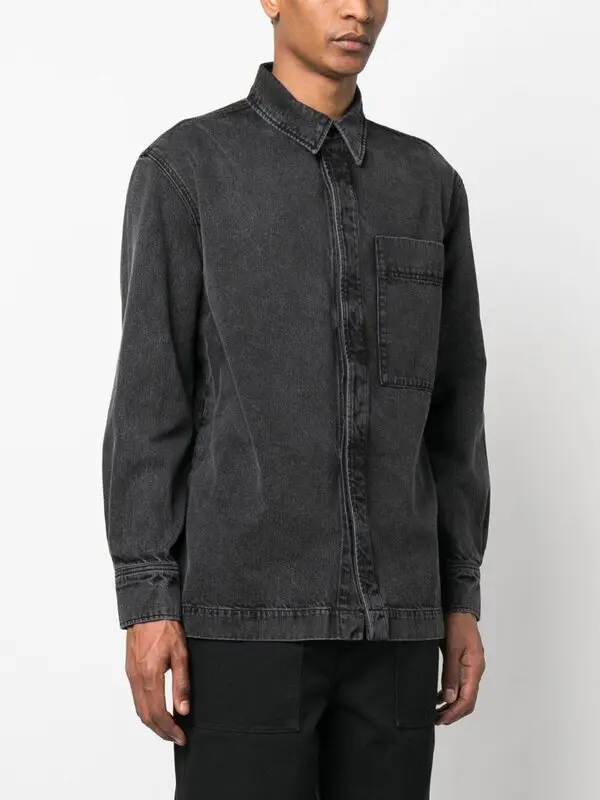 Études Studio Picture Denim Washed Shirt