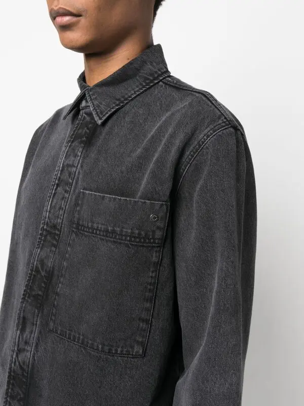 Études Studio Picture Denim Washed Shirt
