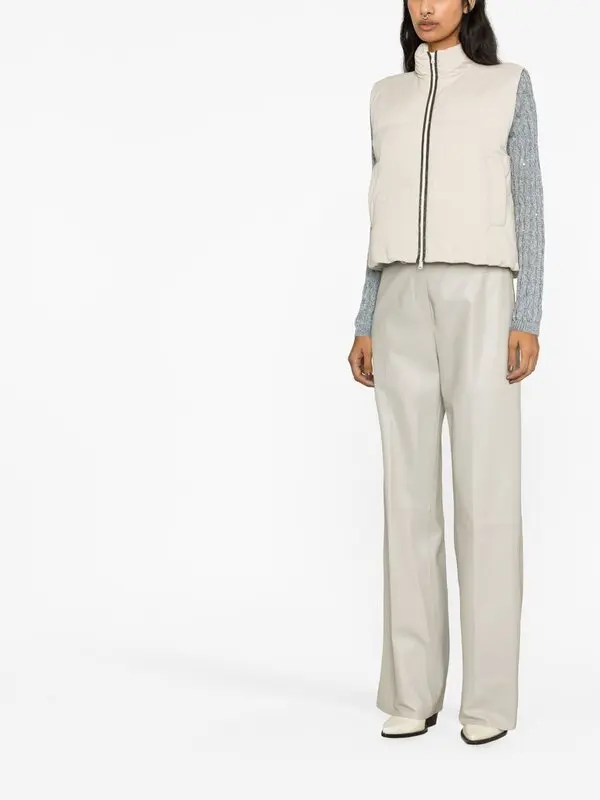 Brunello Cucinelli High-neck Padded Gilet