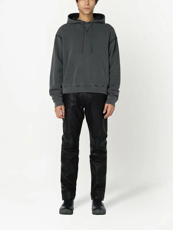 John Elliott Thermal-lined Cotton Hoodie