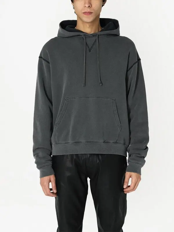 John Elliott Thermal-lined Cotton Hoodie