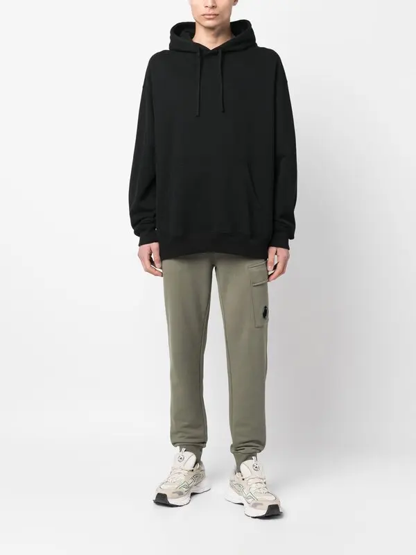 C.P. COMPANY Logo-patch Track Pants - Green