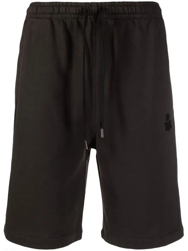 MARANT Mahelo Jersey Shorts - Black