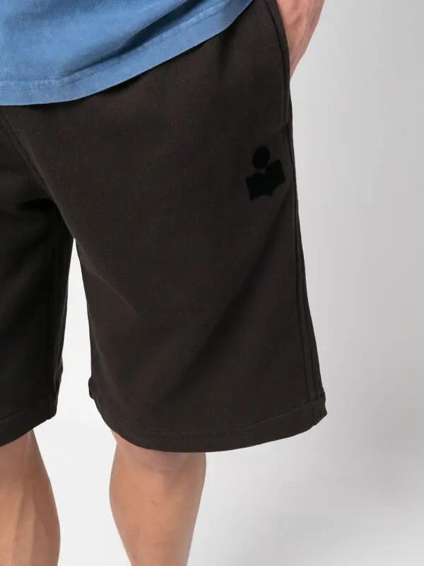 MARANT Mahelo Jersey Shorts - Black
