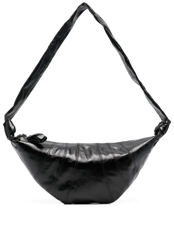 LEMAIRE Medium Croissant Shoulder Bag - Black