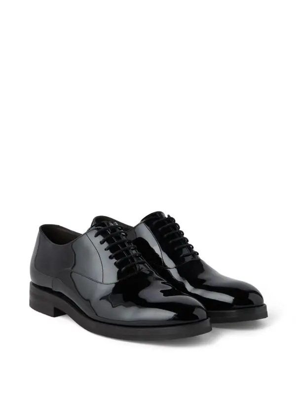 Brunello Cucinelli Patent-leather Oxford Shoes